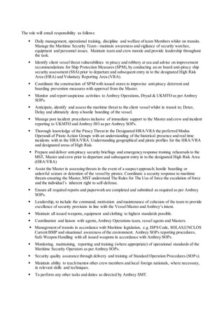 Job Description MSTL | DOCX