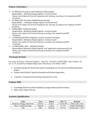 farhan cv with passport detail | DOC