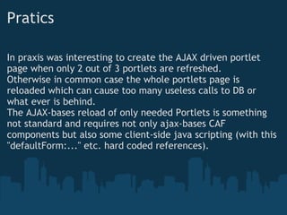 CAF & Portlet Development Notes | PPT
