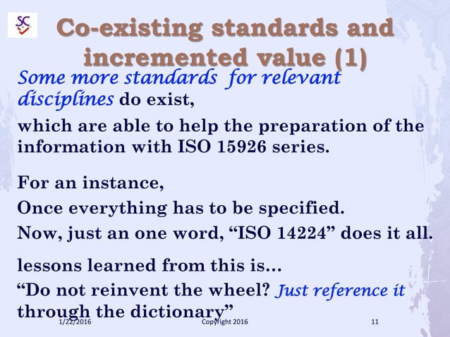 ISO 15926 series standard and its business value | PPT