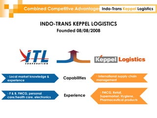 ITL Keppel Presentation 2015 | PPTX | Asia Travel | Travel Locations