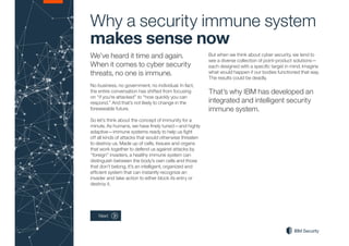 IBM Security Immune System | PPT