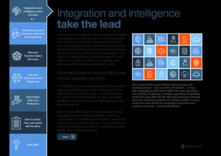 IBM Security Immune System | PDF