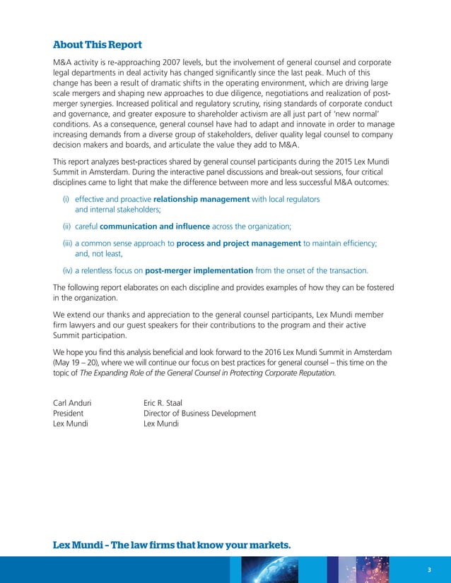 Managing Cross Border M&A | PDF