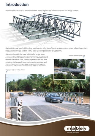 MU Bridge Brochure | PDF