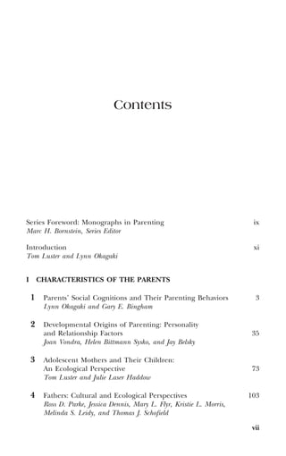 PDF Parenting an ecological perspective 2nd Edition Tom Luster download ...