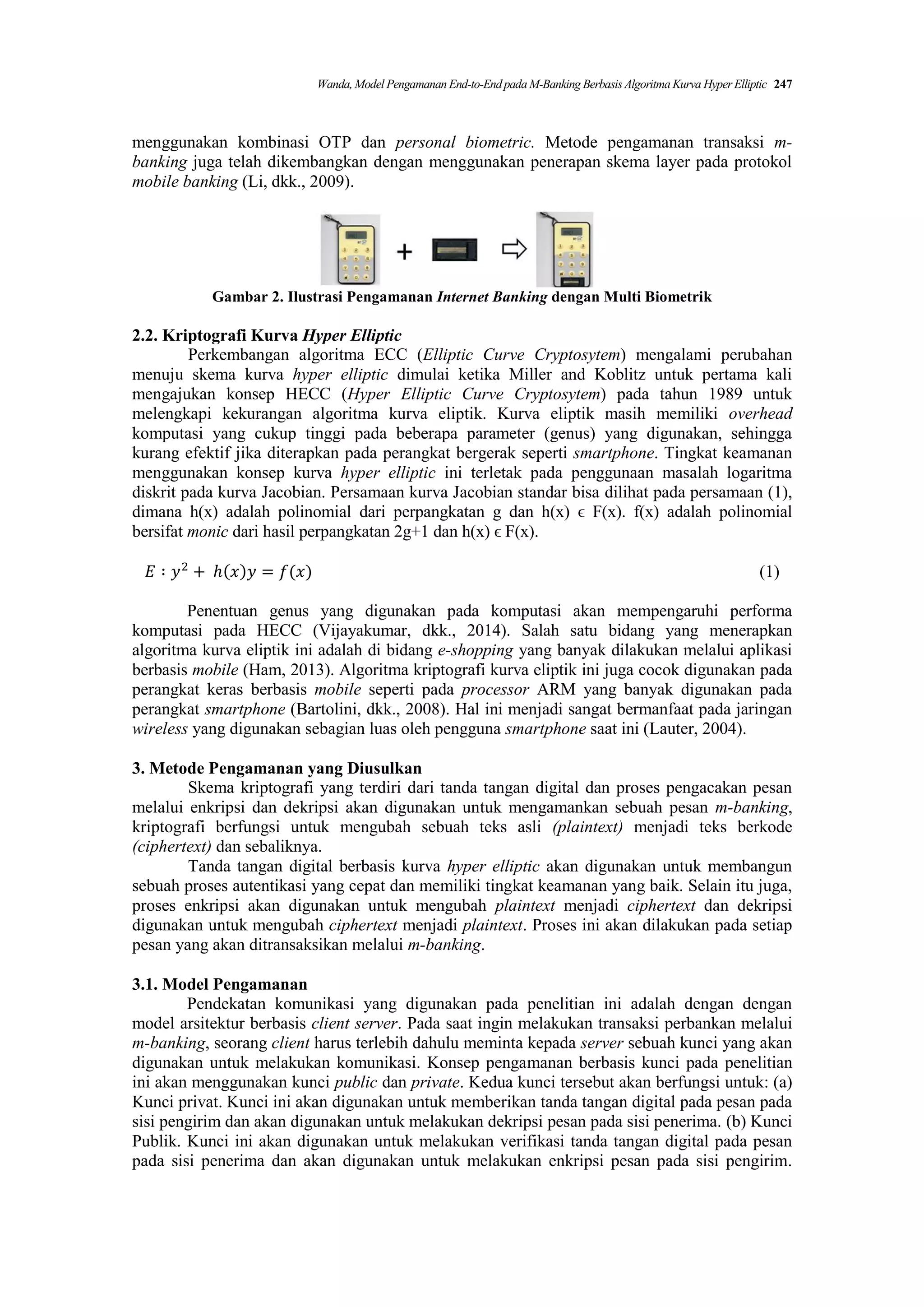 Model Pengamanan end-to-end pada M-Banking | PDF