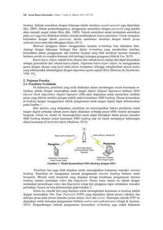 Model Pengamanan end-to-end pada M-Banking | PDF