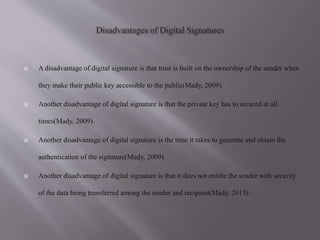 Digital Signature | PPTX