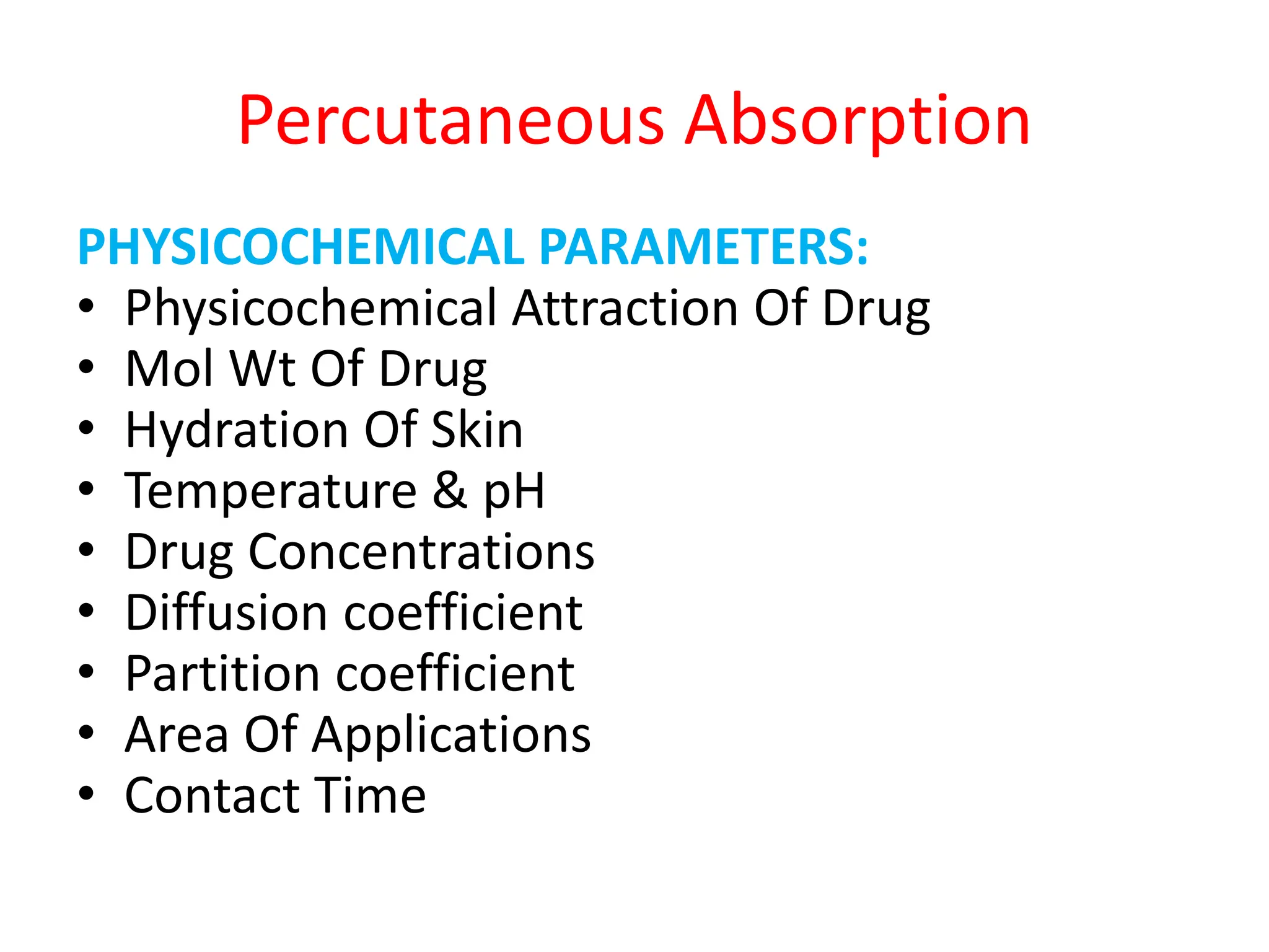 percutaneous absorption 4355447679450.ppt