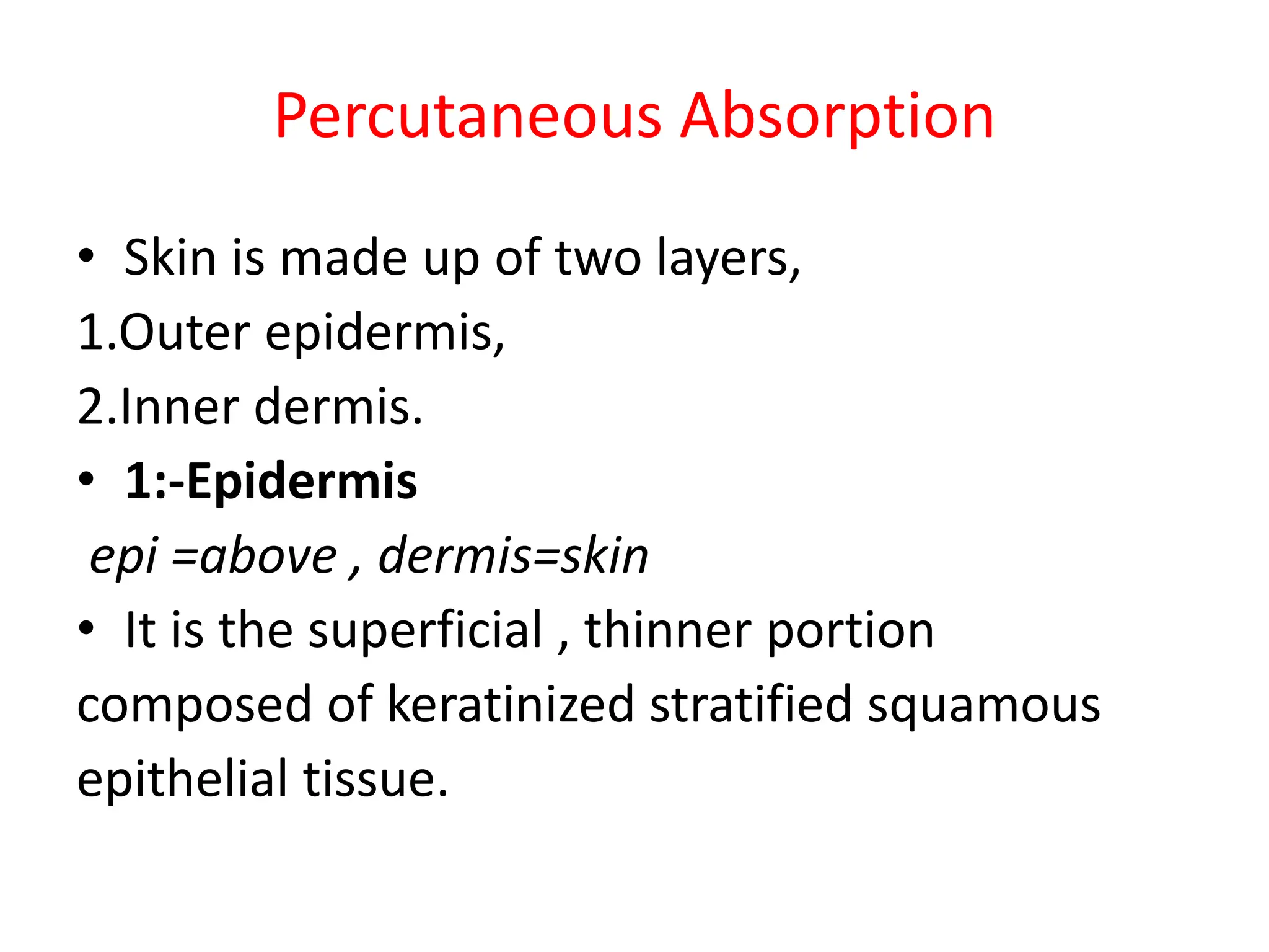 percutaneous absorption 4355447679450.ppt