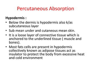 percutaneous absorption 4355447679450.ppt