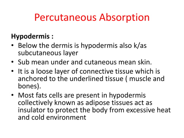percutaneous absorption 4355447679450.ppt