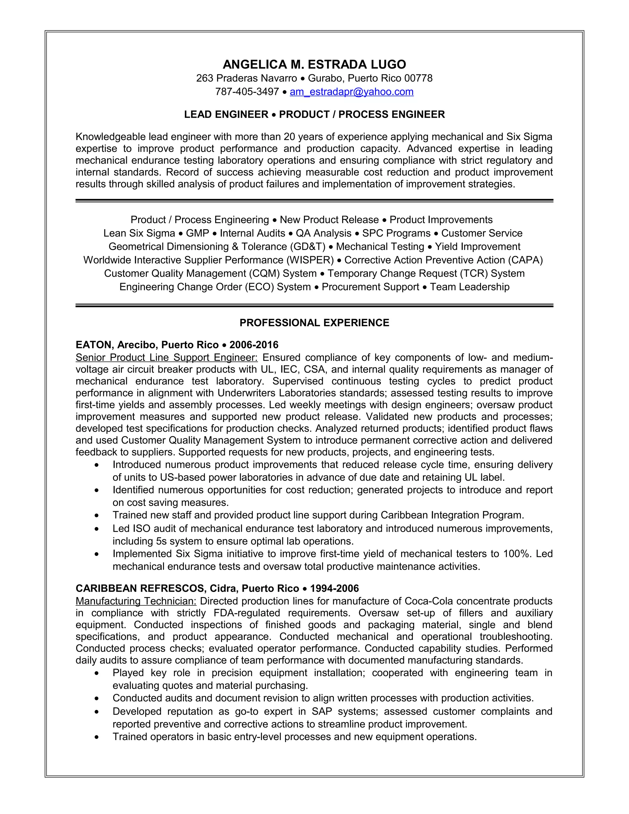 Angelica Estrada Resume | DOC