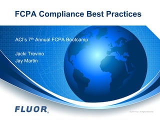 FCPA Boot Camp | PPT