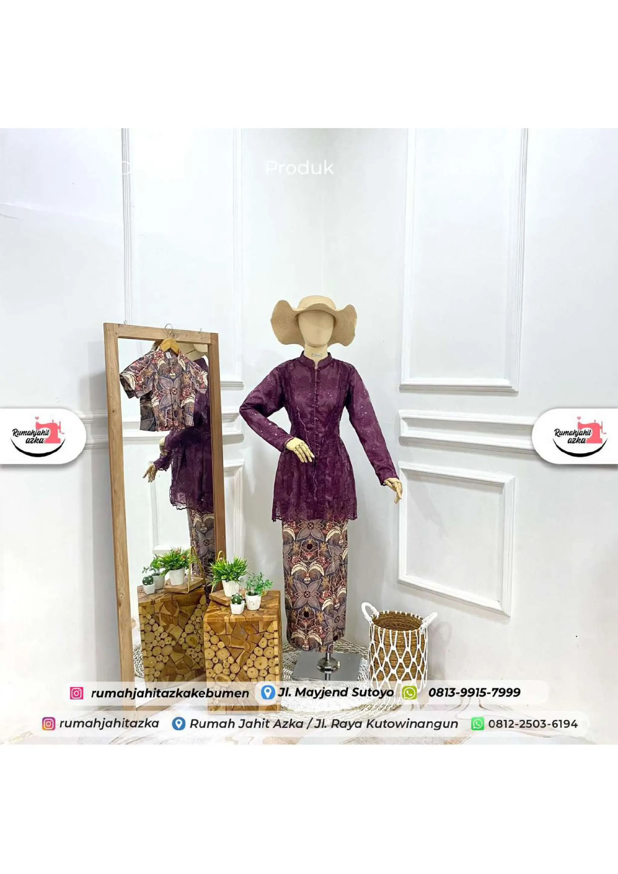 Setelan Kebaya Dan Baju Batik Bayi by Rumah Jahit Azka | PDF