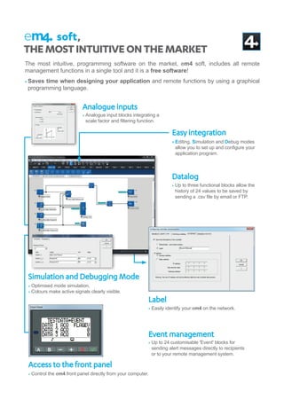 Crouzet Automation - em4 Ethernet brochure, English Version | PDF