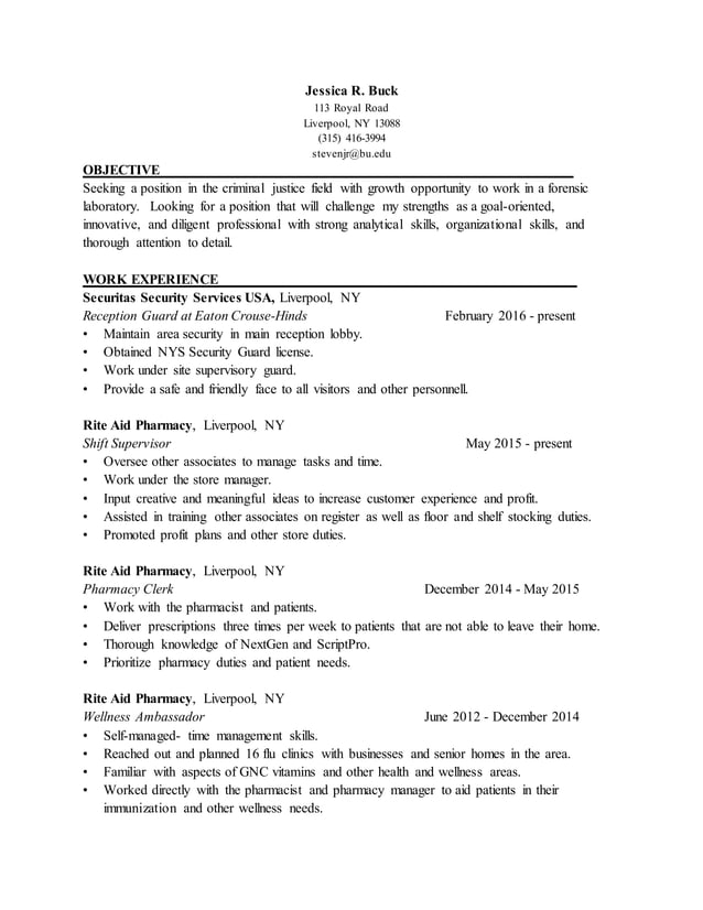 Jessica Resume 2015 - SZ edits new | PDF