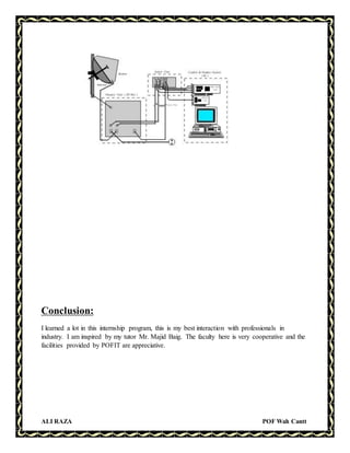 POF Internship report ali raza 12-ENC-33 | DOCX