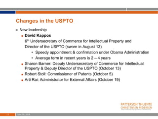 Developments in US Patent Law | PPT