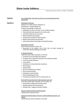 Arch Resume DianeLS | PDF