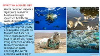 WATER-POLLUTION in global warming environment | PPTX