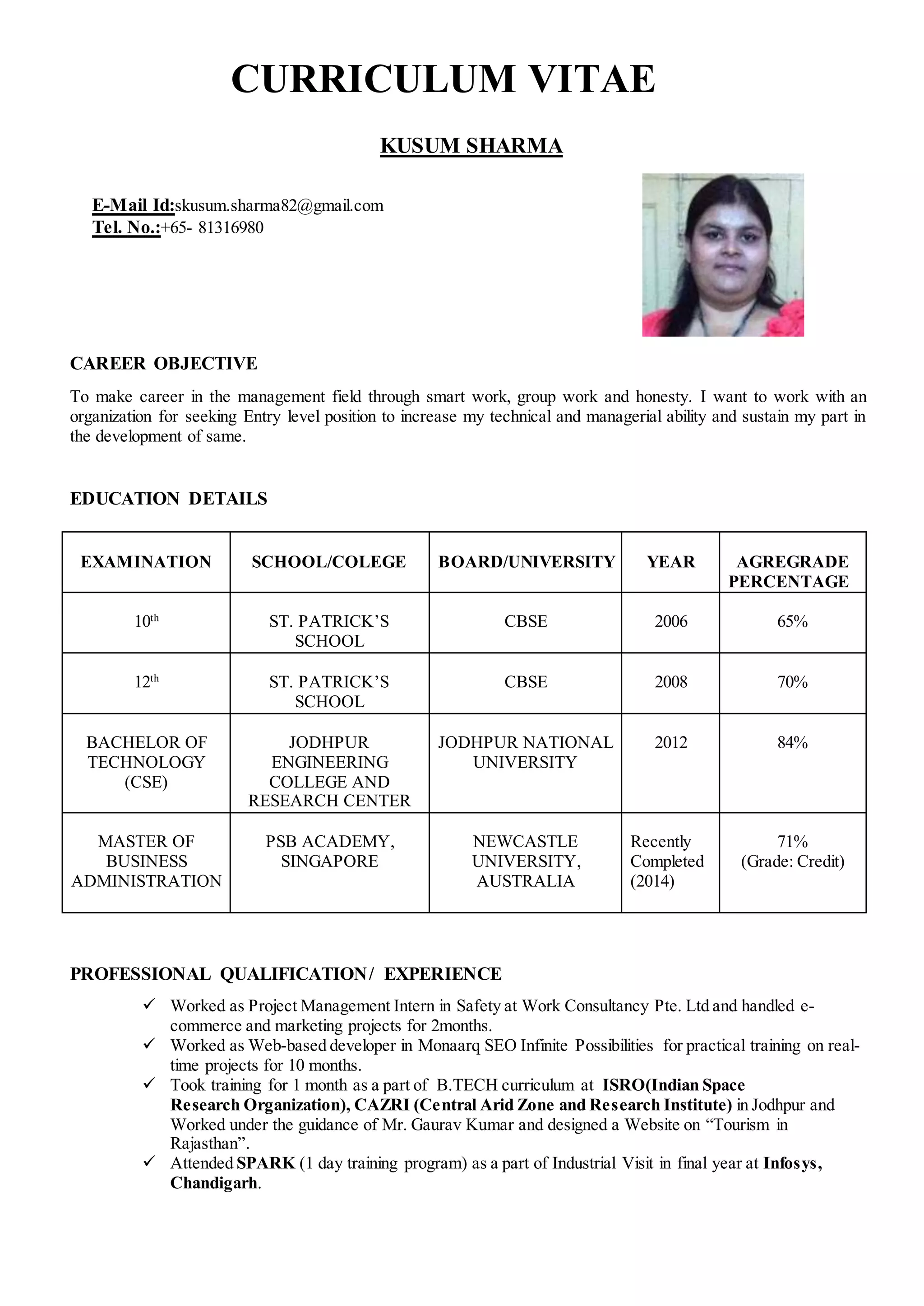Kusum Sharma-Resume | DOCX