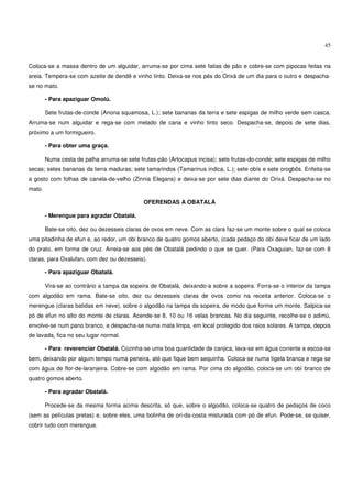 76987715 Adimu oferenda aos orixas PDF 76987715 Adimu oferenda aos orixas PDF