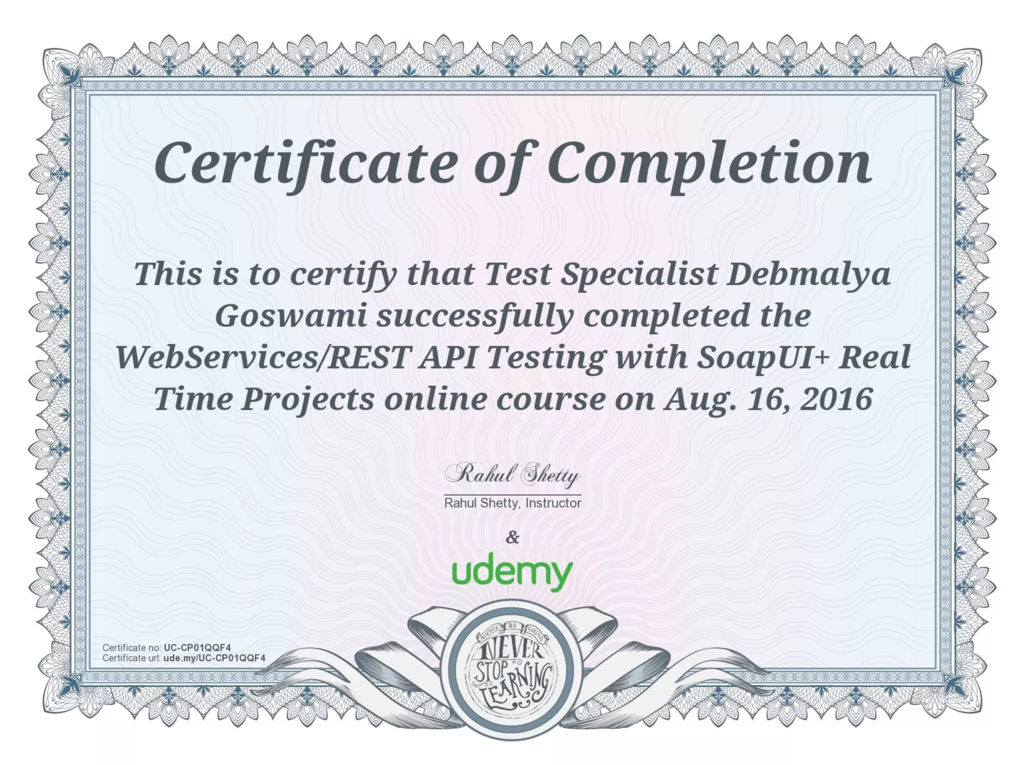 SoapUI_RestfulWebservices_Certificate | PDF