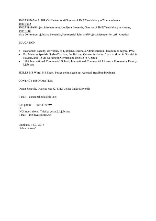 DZ CV linked in | PDF