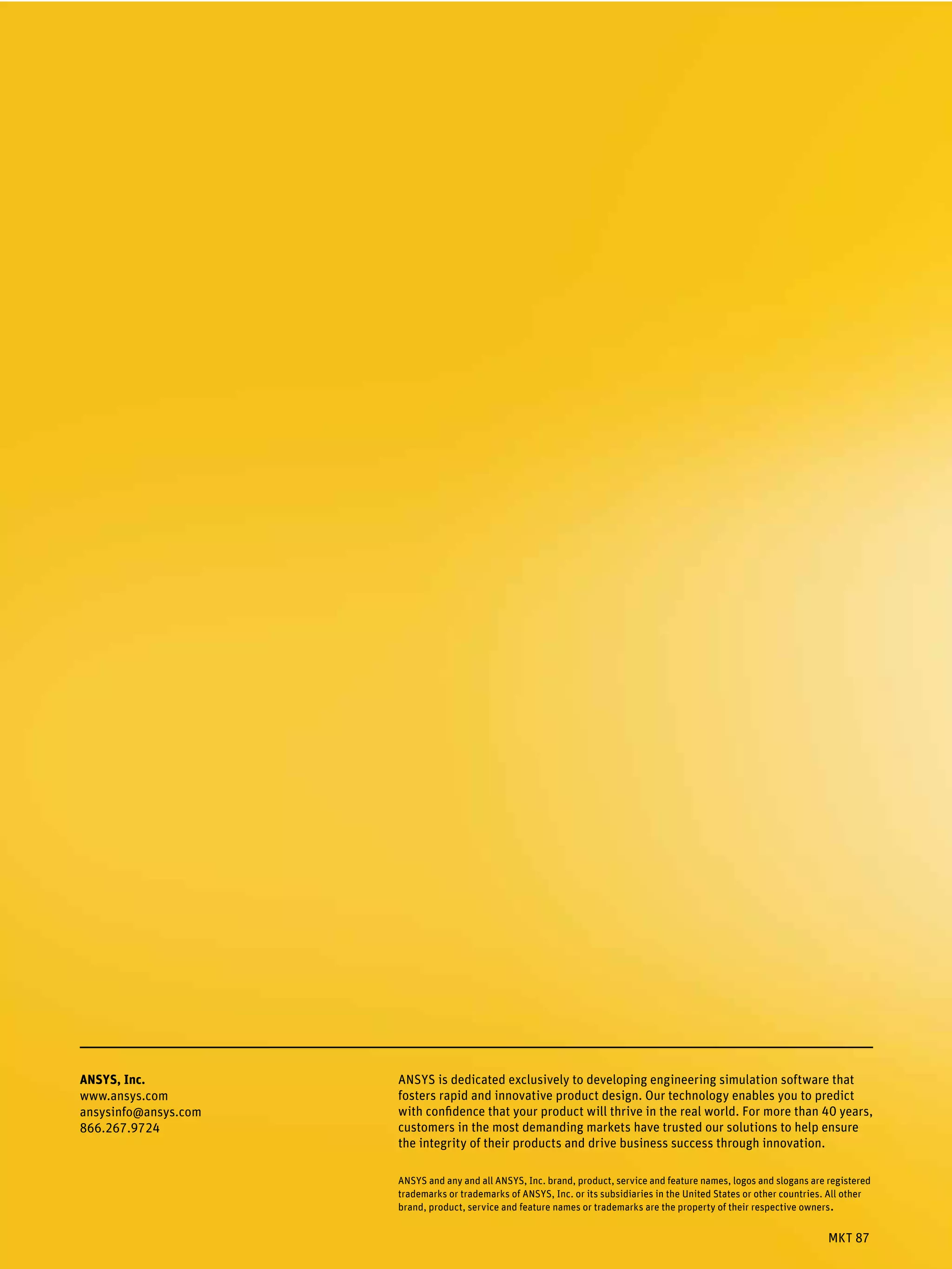 ansys-corporate-brochure | PDF