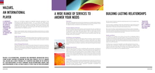 Mazars India Brochure | PPT