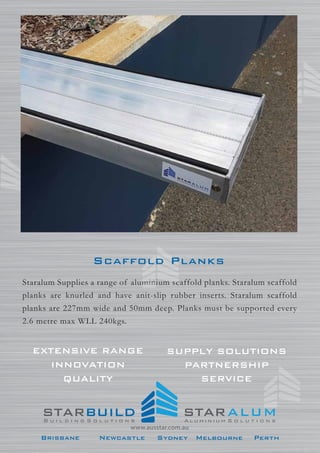 Scaffold Planks | PDF