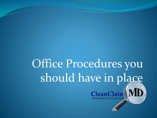 front office procedures | PPT