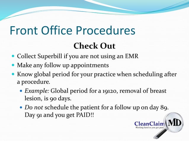 front office procedures | PPT