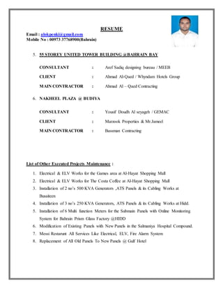 LATEST CV | DOCX | Civil Engineering Industry | Industries