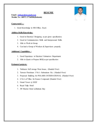 LATEST CV | DOCX | Civil Engineering Industry | Industries
