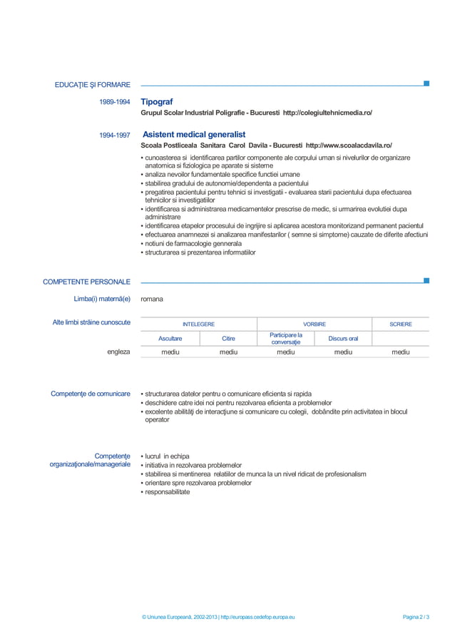 CV Nicoleta Cioroaba | PDF