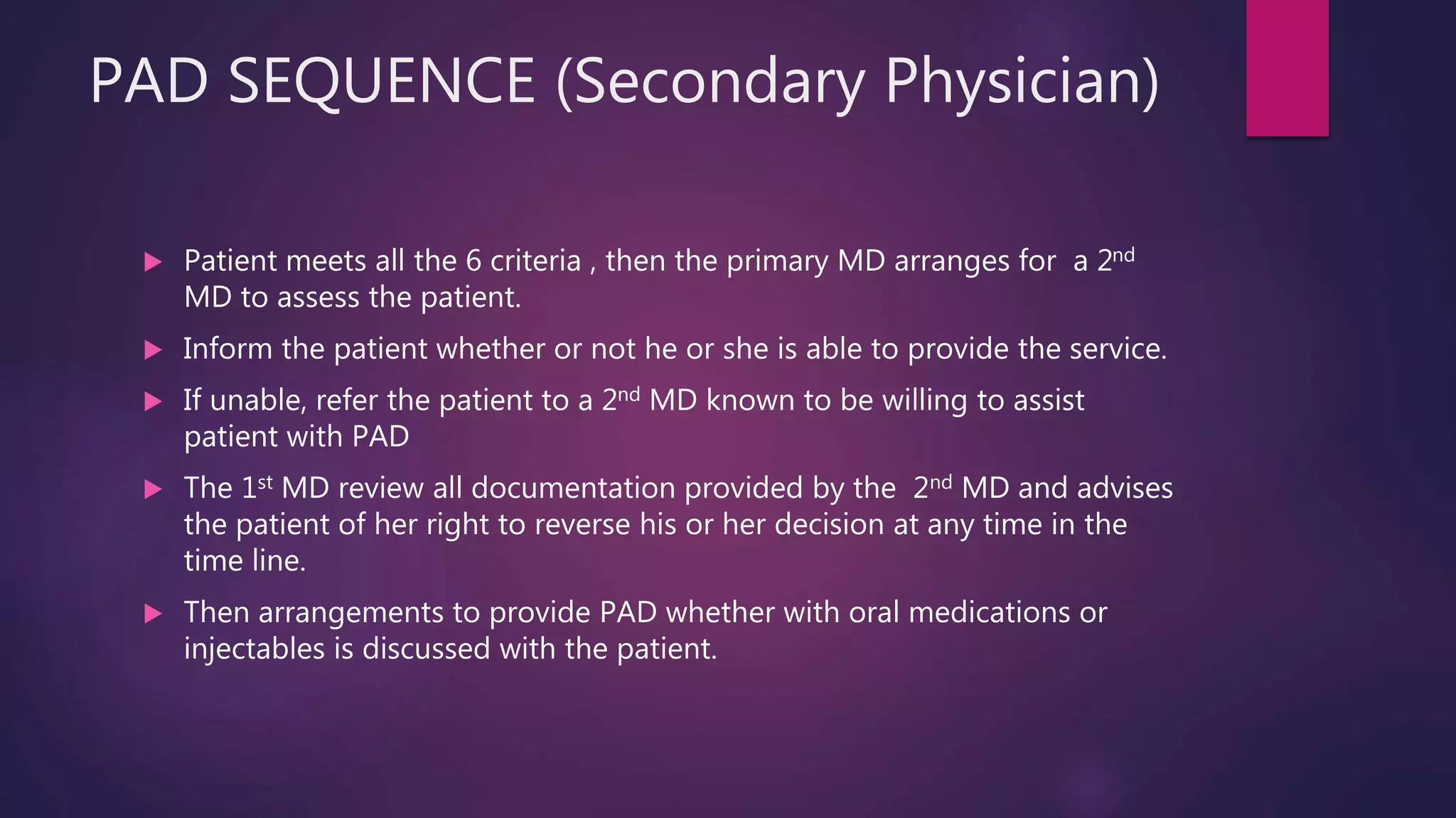 PAD PRESENTATION | PPT