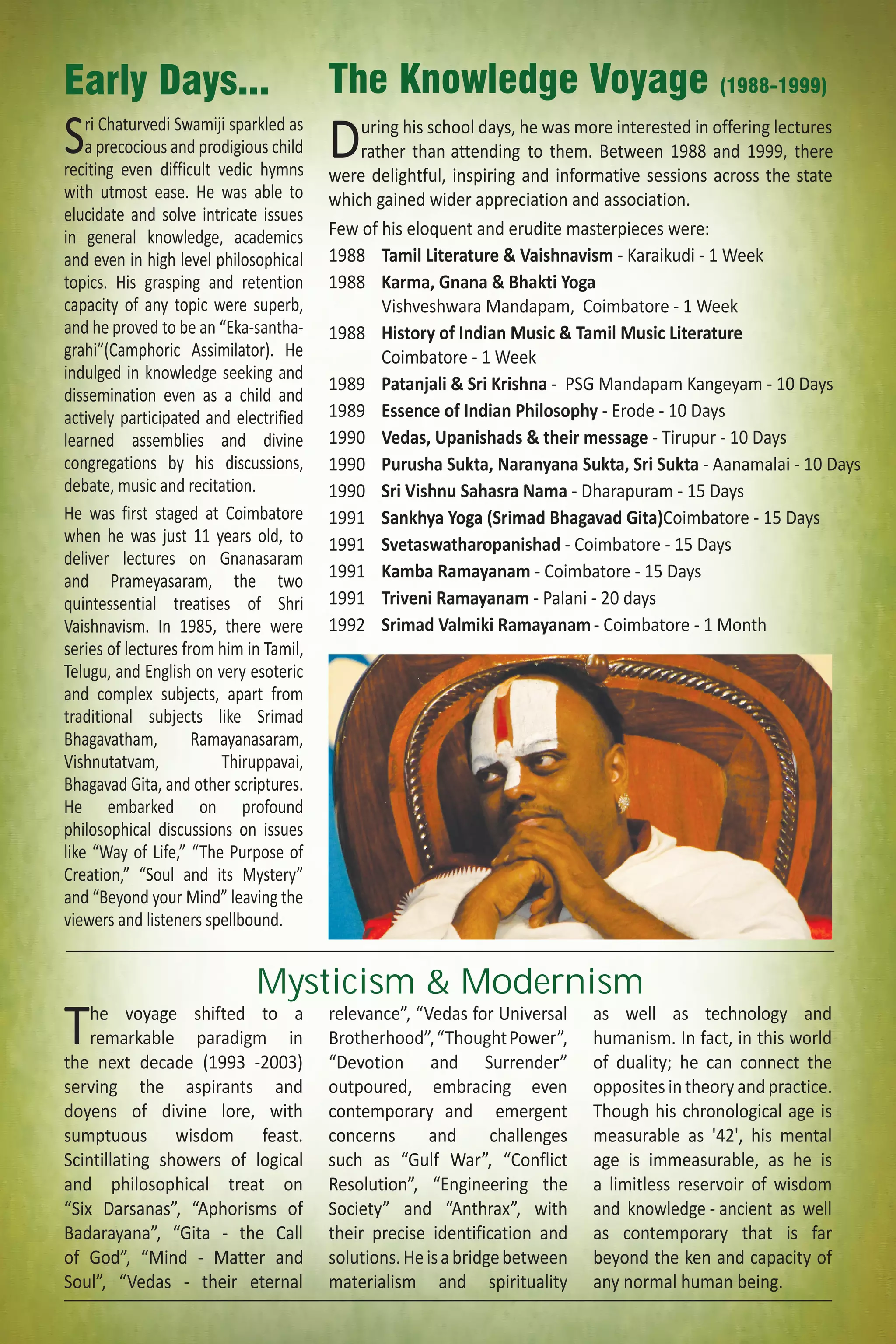 Profile- Prof. SARPV Chaturvedi | PDF
