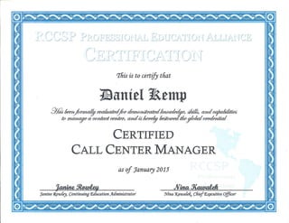 CCCM Certification | PPT