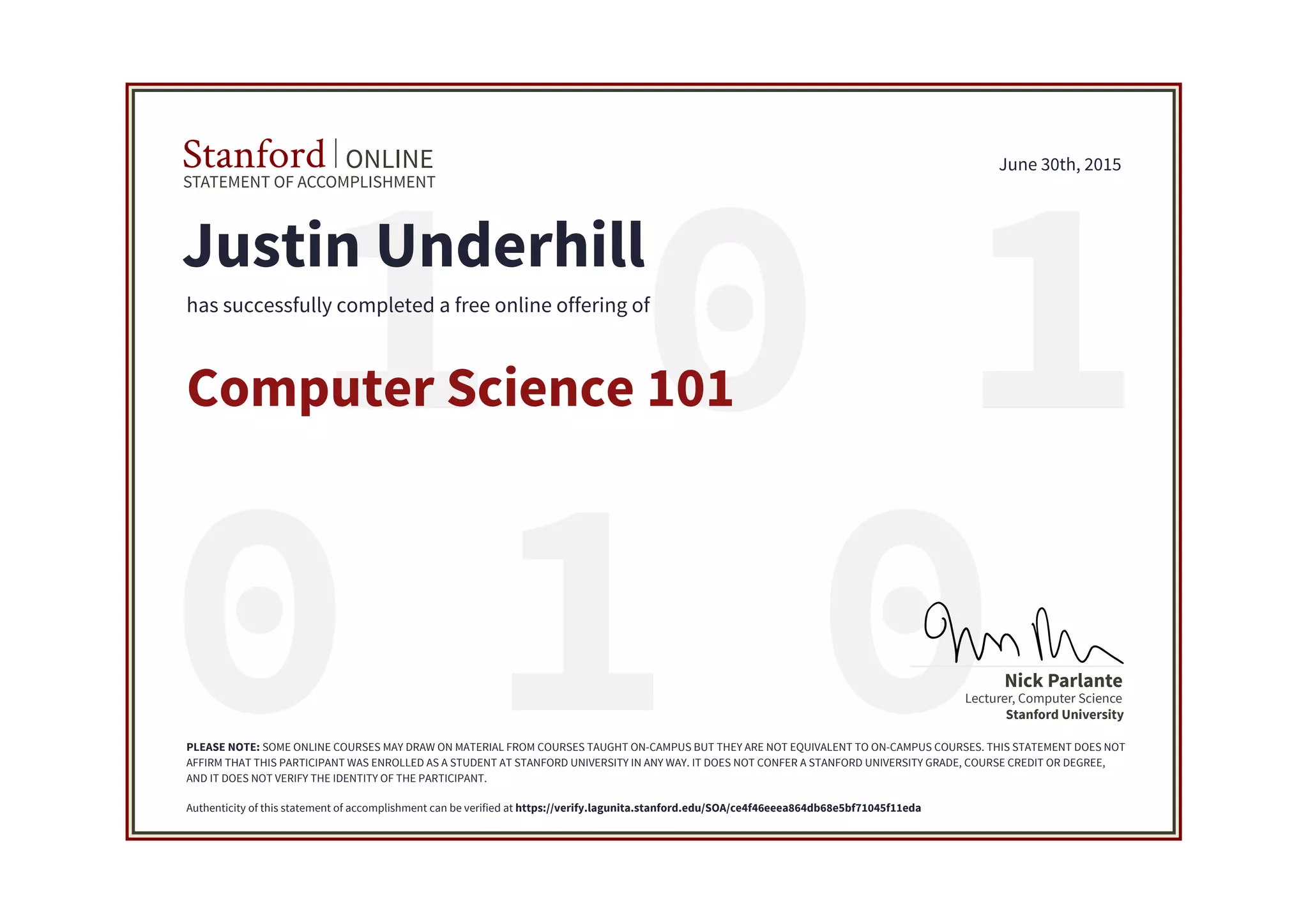 Stanford CS101 | PPT