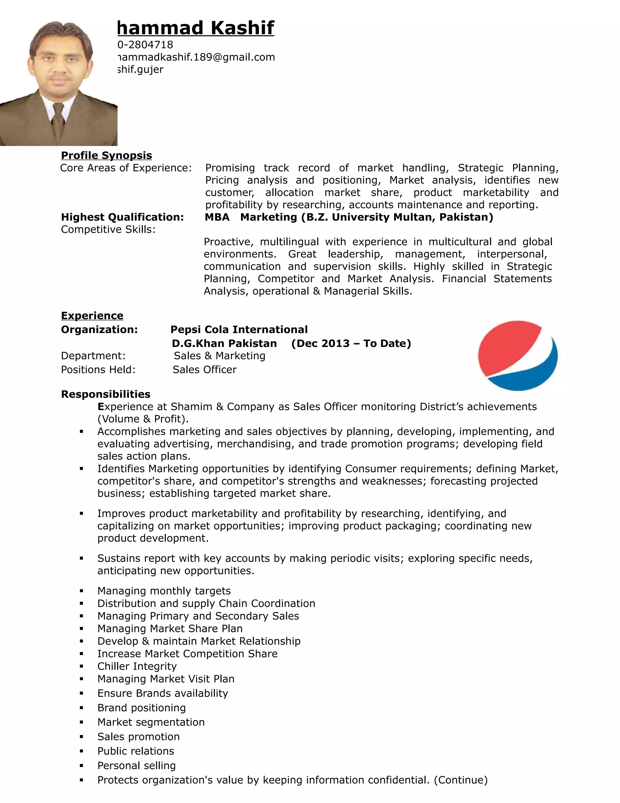 Mohammad _Kashif_ CV.doc