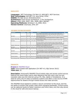 Anand_Honeywell_11yrs | PDF