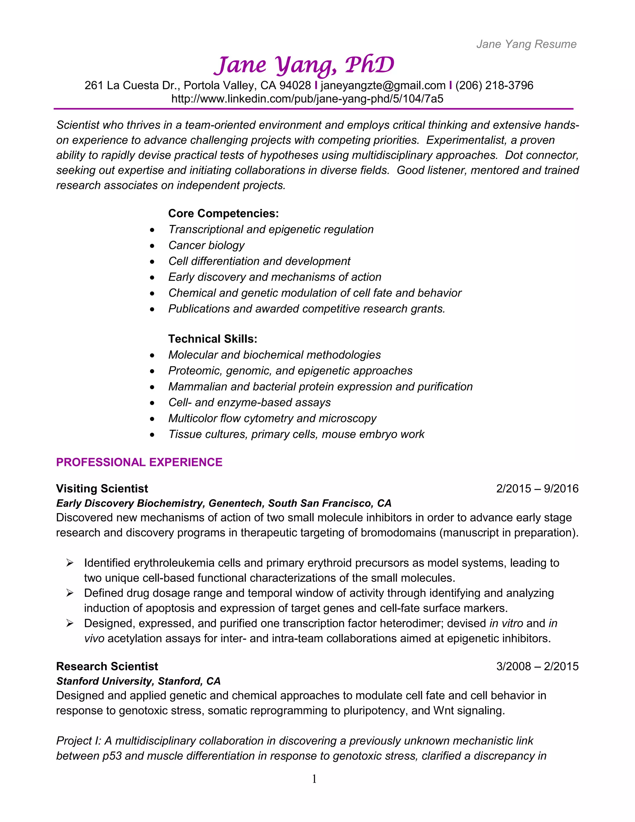 Jane Yang_Resume_10-2016 | PDF