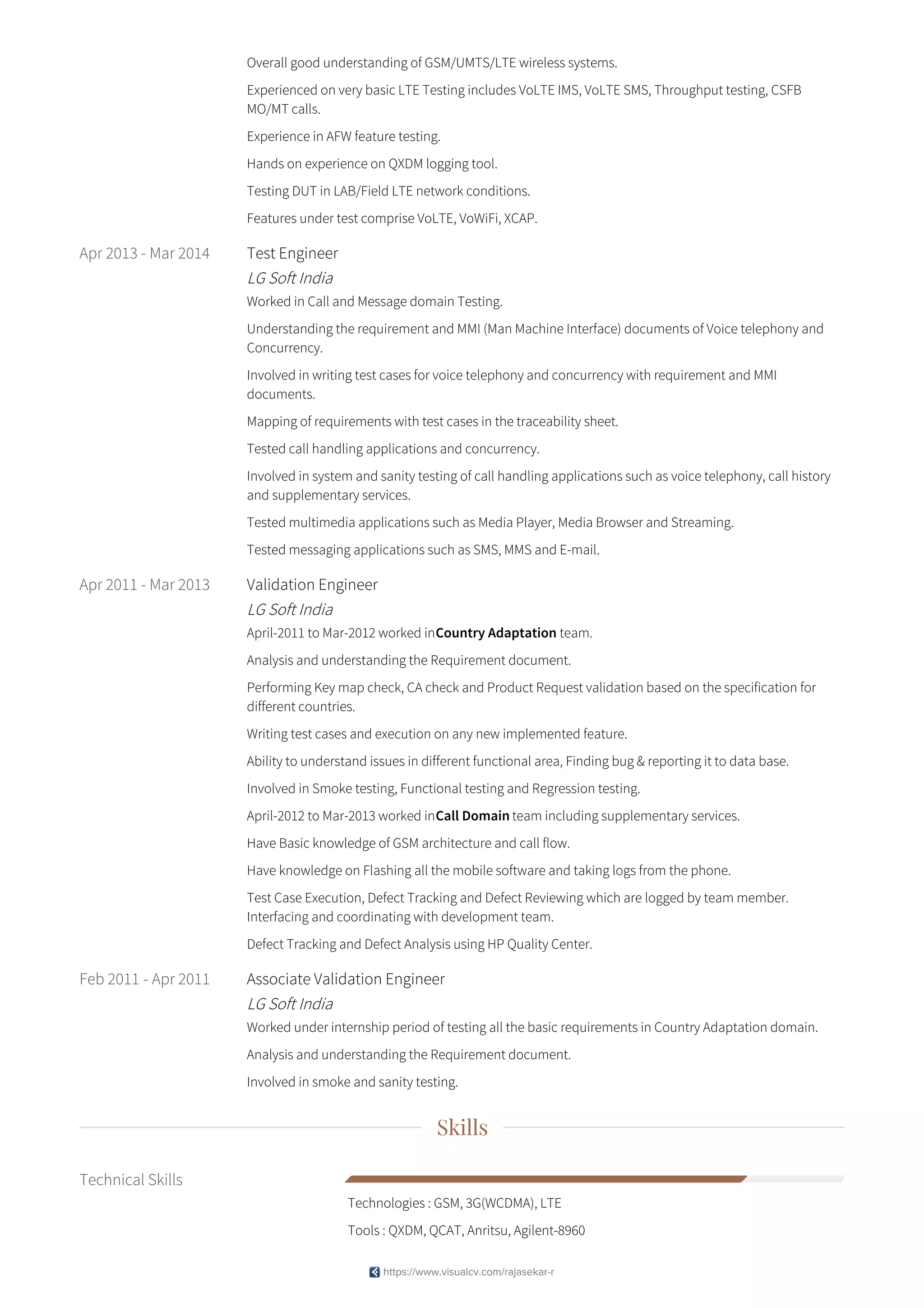 Rajasekar R_resume_Mobile Testing | PDF