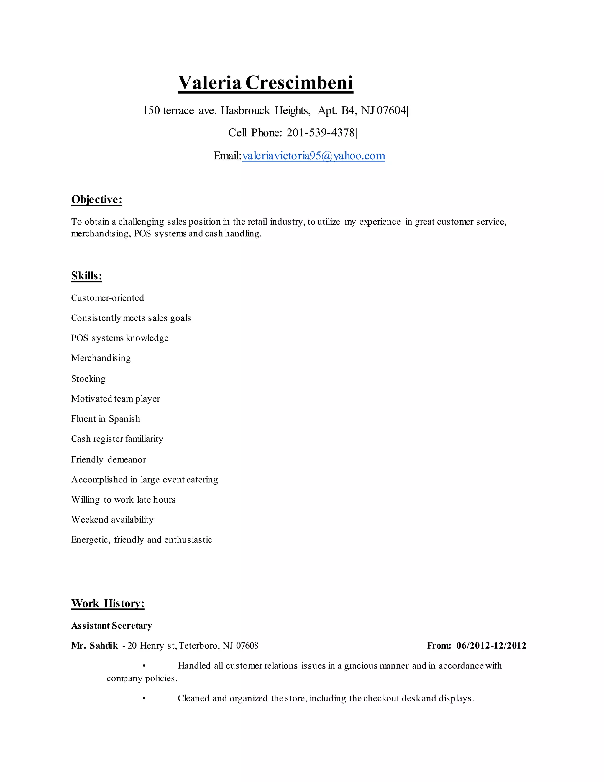 Copyofvalresume | PDF