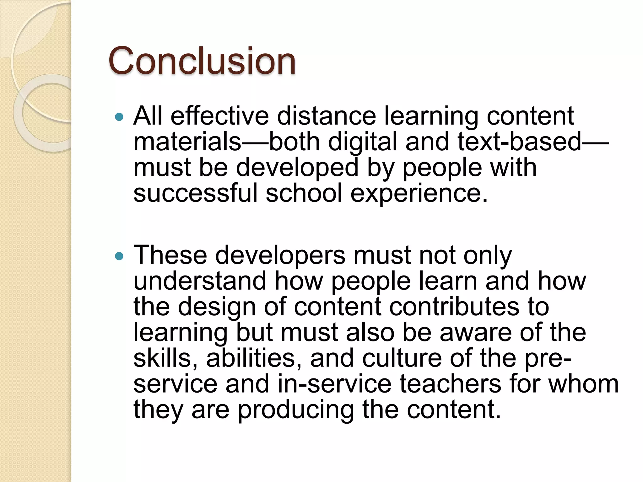 CHAPTER 18 Developing Content | PPTX