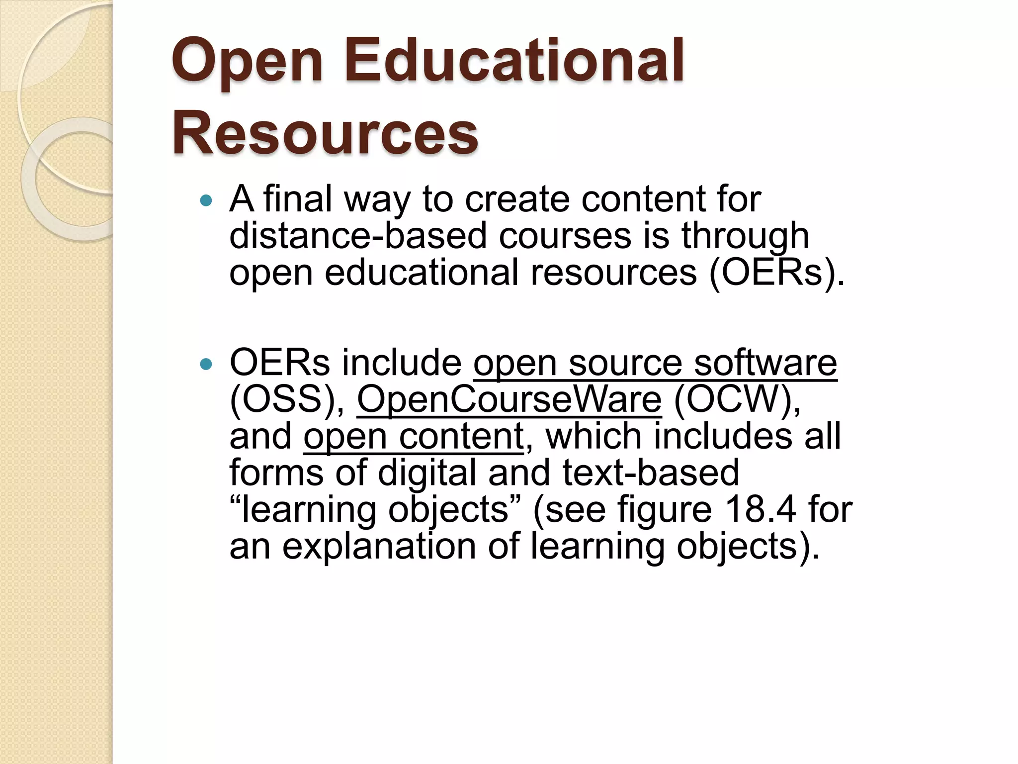 CHAPTER 18 Developing Content | PPTX