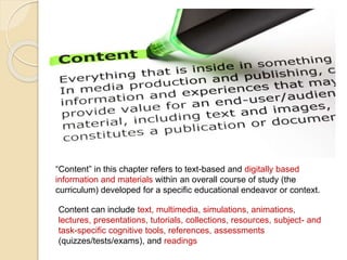 CHAPTER 18 Developing Content | PPTX